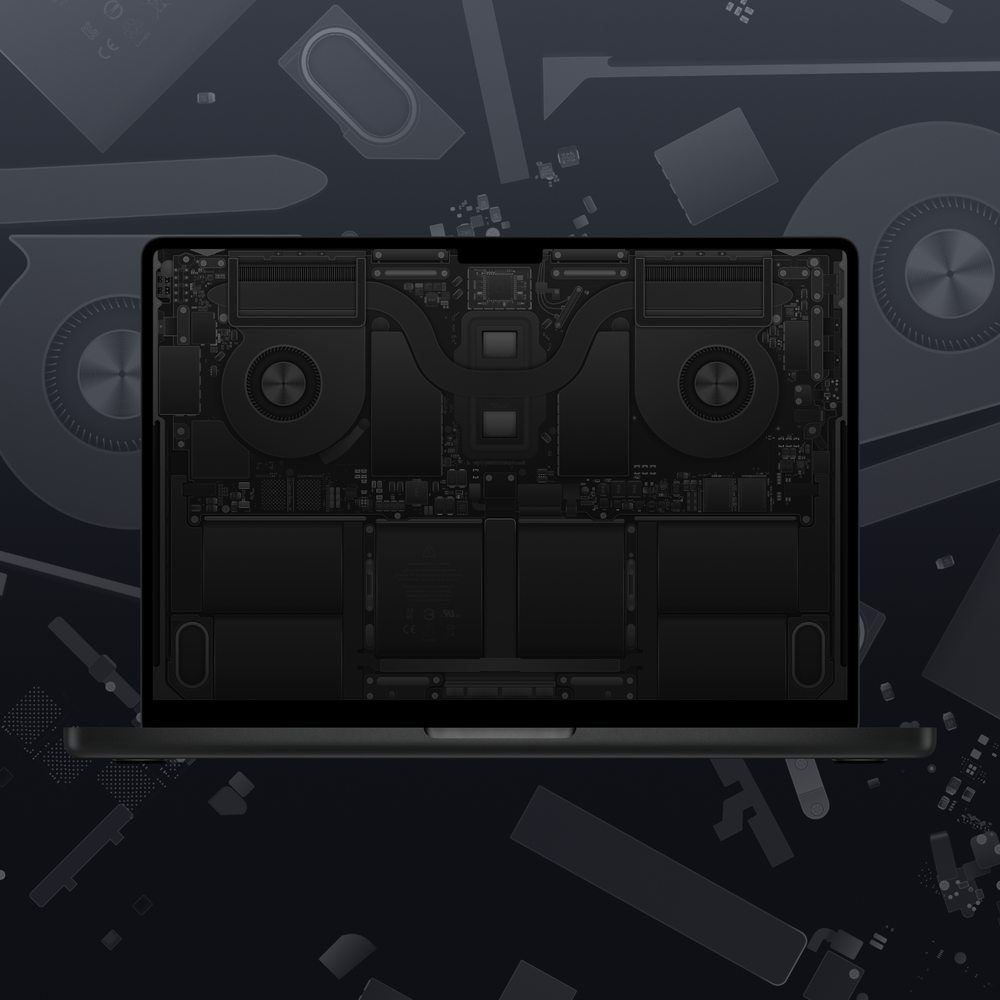 Space Black MacBook Pro Schematic — Basic Apple Guy