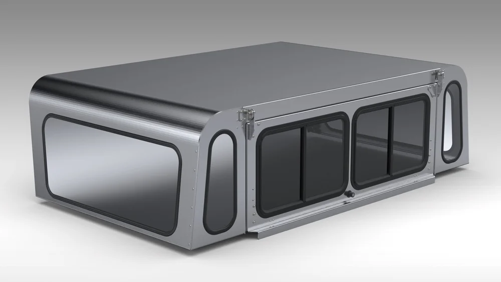 Signature Aluminum Doors for Humvee®/Hummer H1® — Plan B Trucks