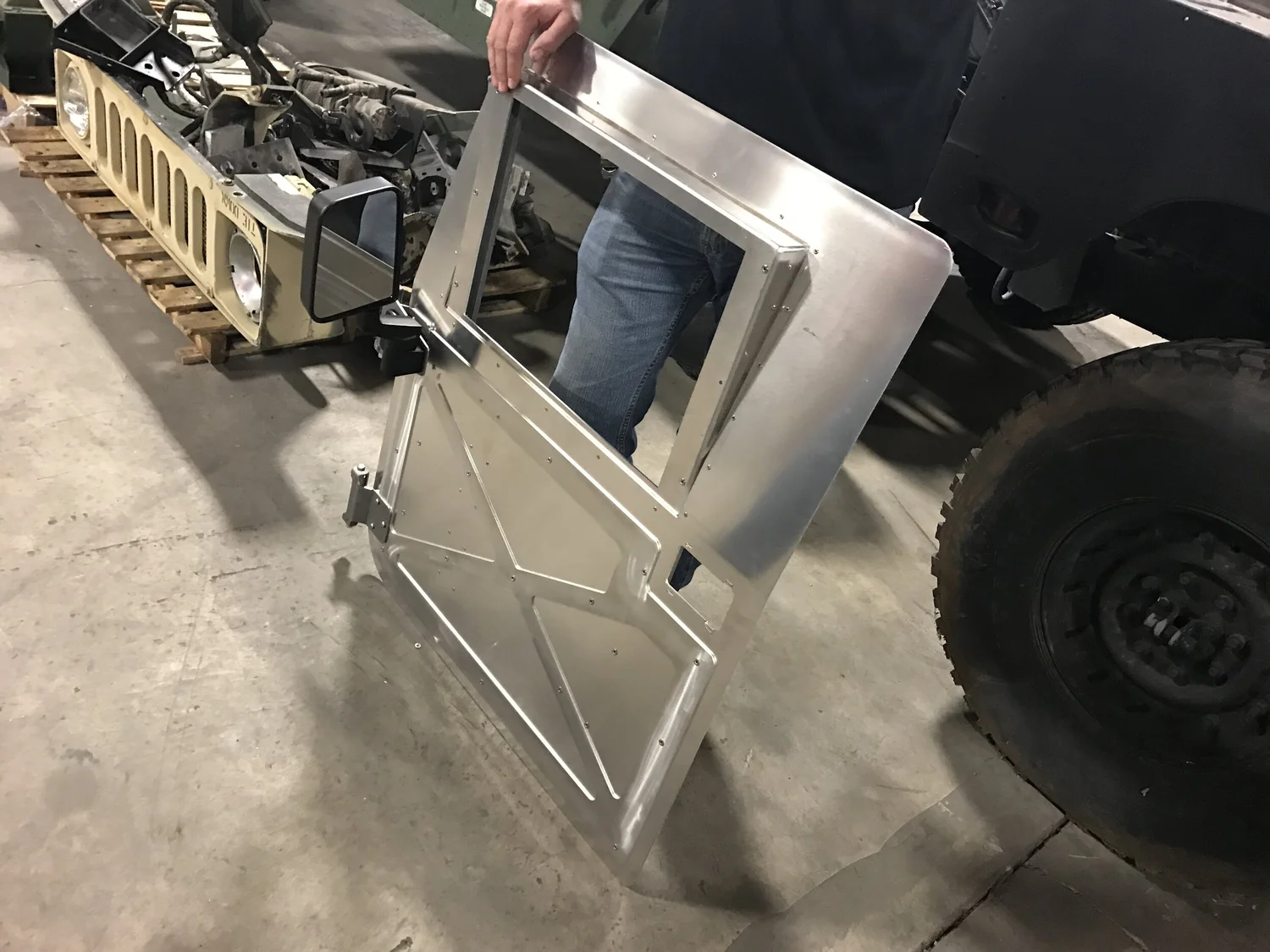 4-Door Hard Top for Humvee®/Hummer H1® — Plan B Trucks