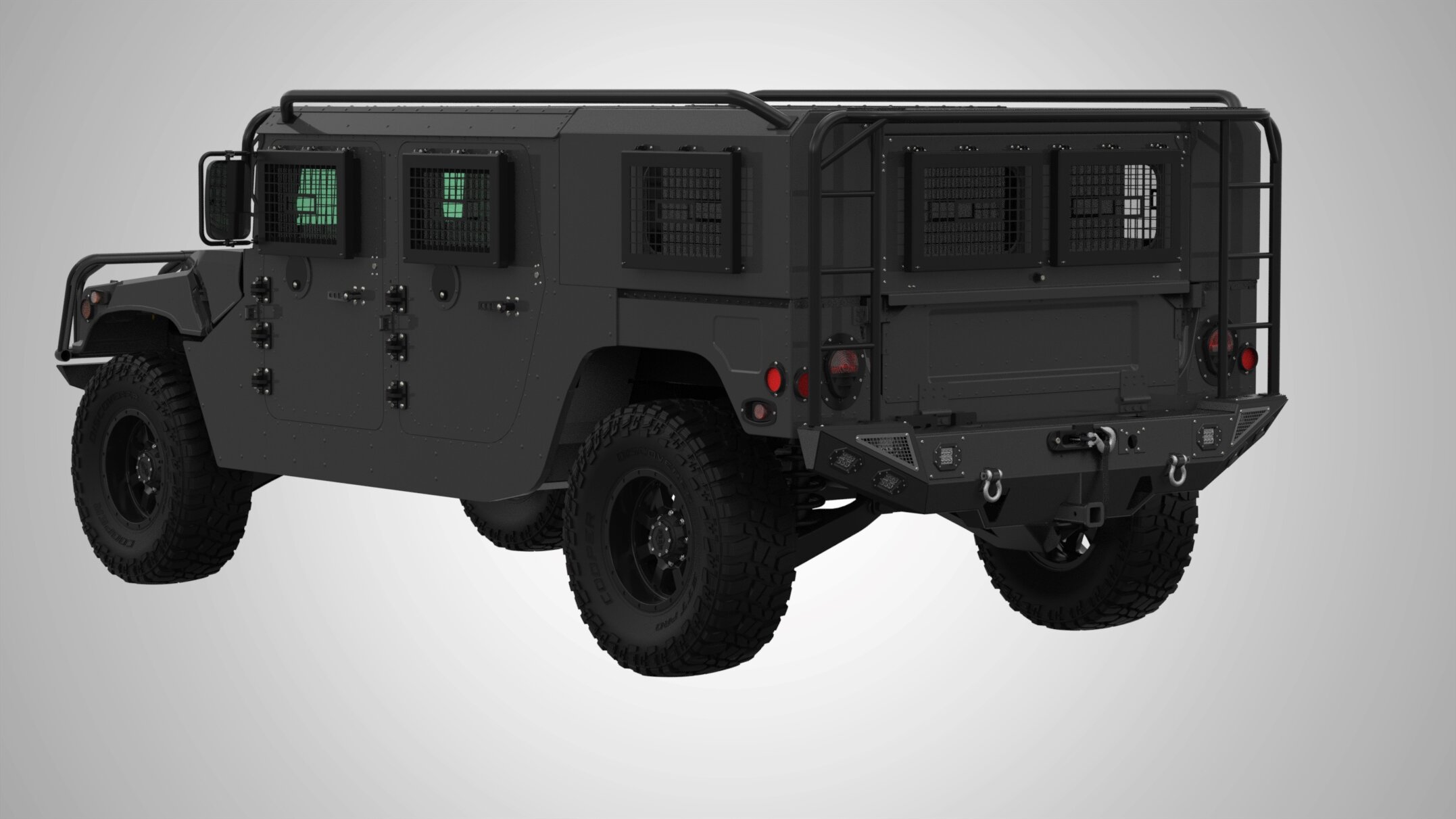 Armored Humvee Armoured Hummer H1 like vehicles — Plan B Trucks