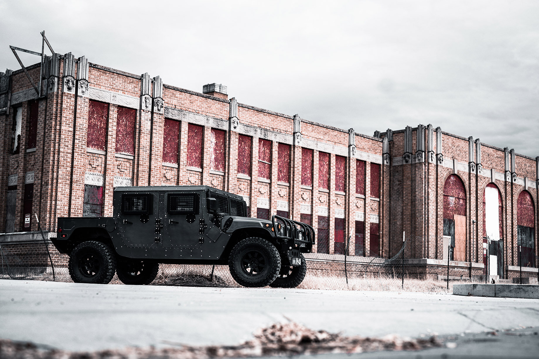 Armored Humvee Armoured Hummer H1 like vehicles — Plan B Trucks