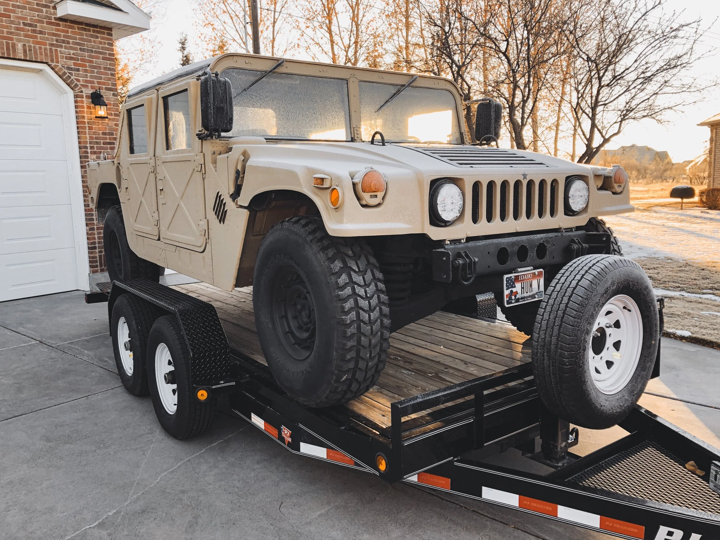 HMMWV® - For Sale and ready to go. Humvee® like Hummer H1 — Plan B Trucks
