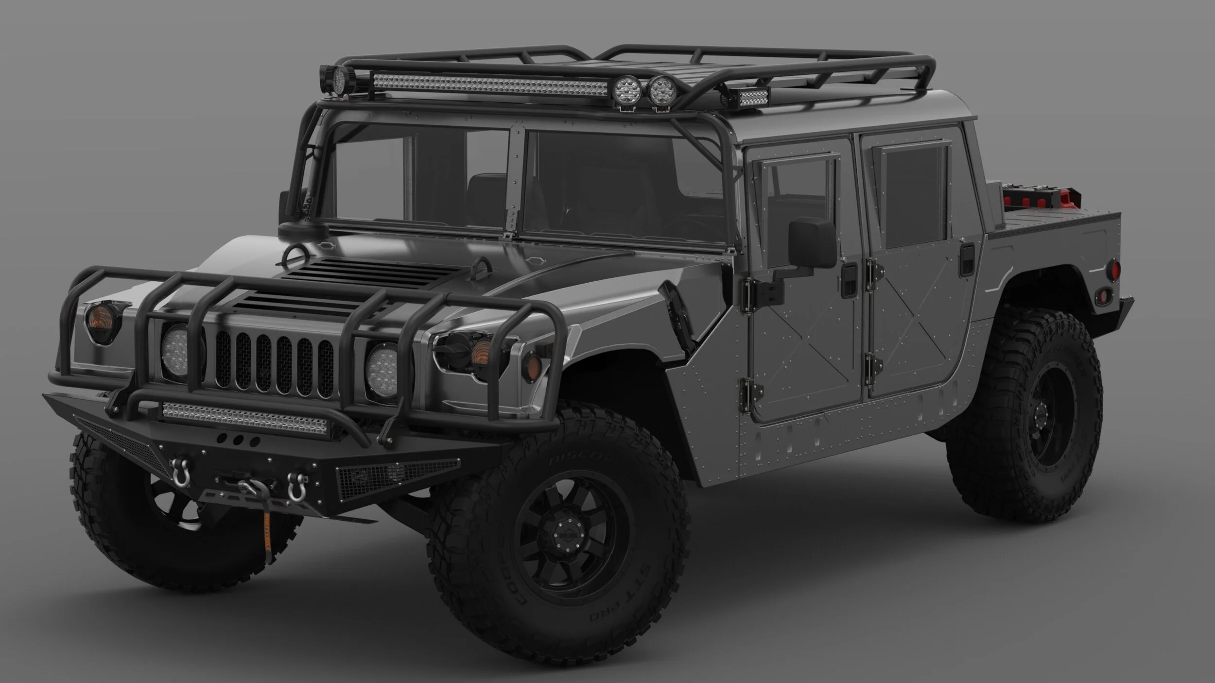$41.6k - Custom Humvee ® The Rampage. — Plan B Trucks