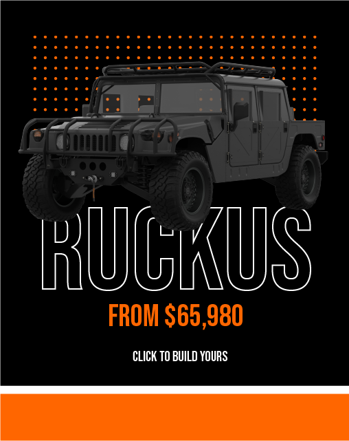 $65k Custom Humvee. The Ruckus. — Plan B Trucks