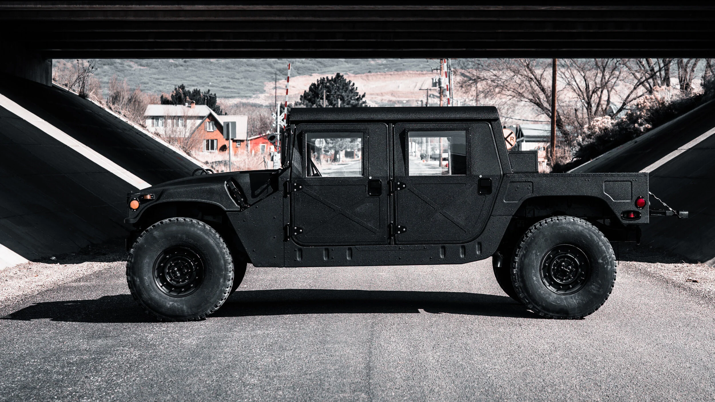 4-Door Hard Top for Humvee®/Hummer H1® — Plan B Trucks