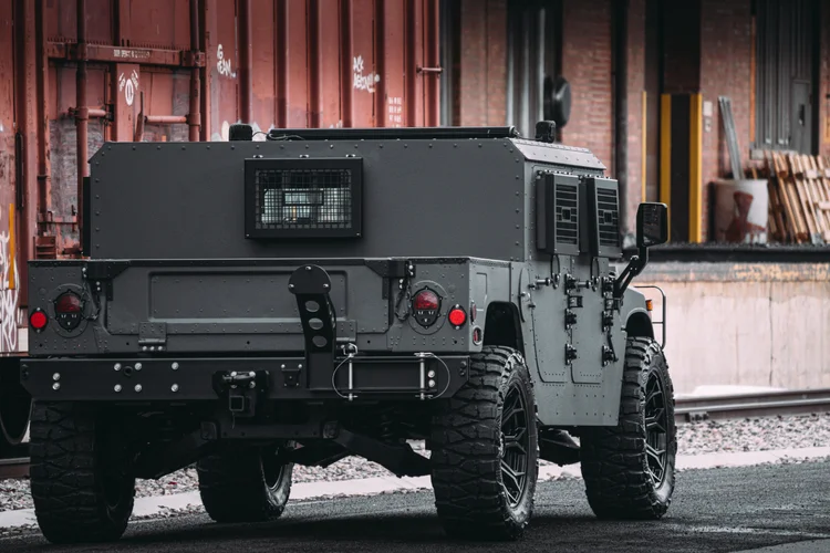 Armored Hummer H1 for Civilians like Humvee HMMWV — Plan B Trucks