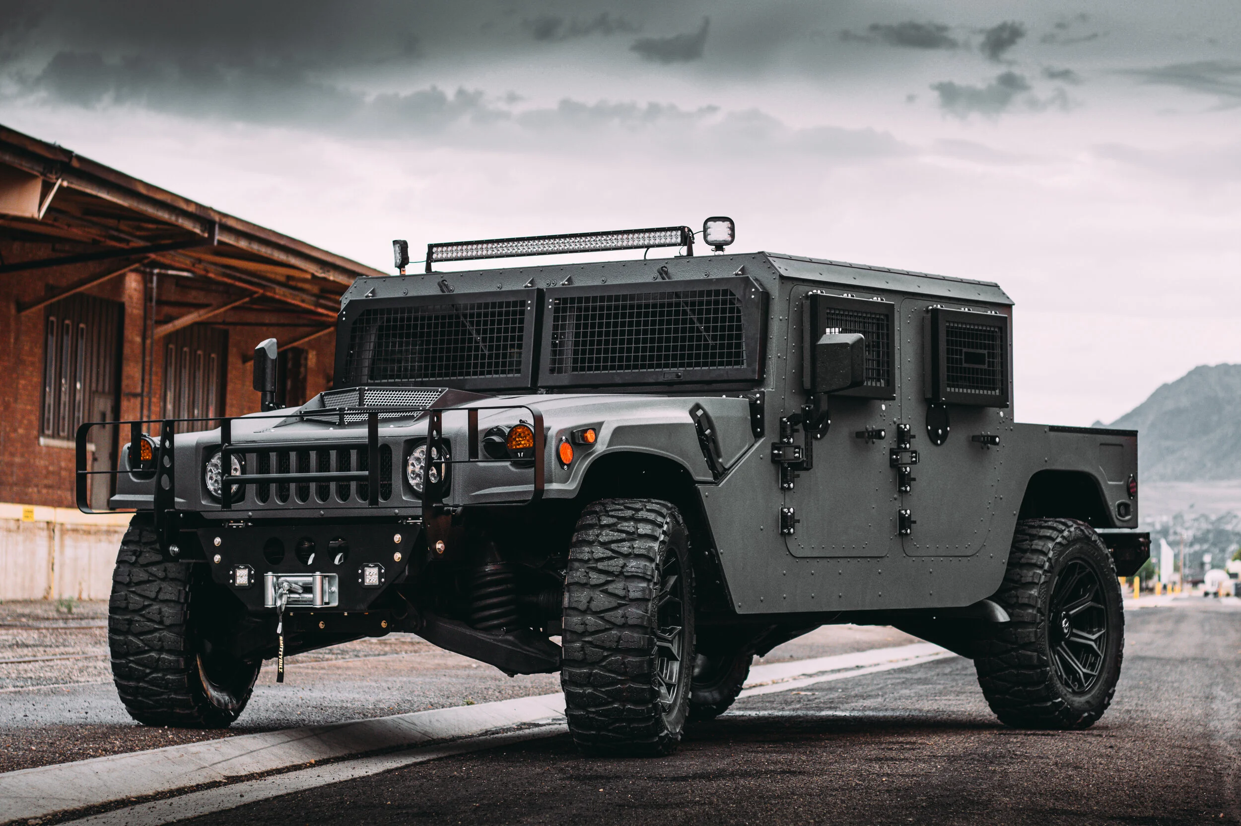 Armored Humvee - B6 Ballistic — Plan B Trucks