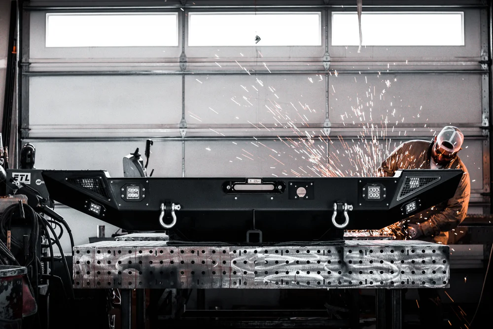 Signature Rear Bumper for Humvee® or Hummer H1® — Plan B Trucks