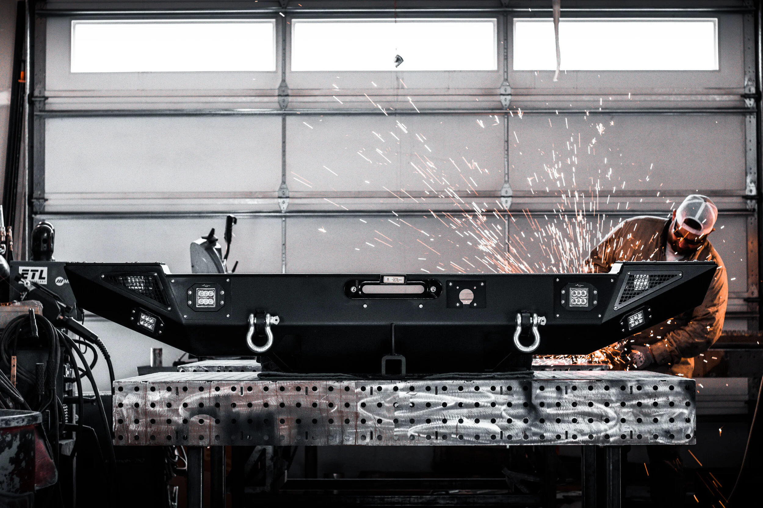 Signature Rear Bumper for Humvee® or Hummer H1® — Plan B Trucks