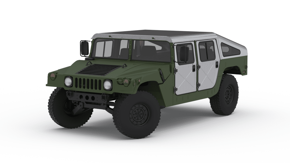 2-Man Cab Kit for Humvee®/Hummer H1® — Plan B Trucks