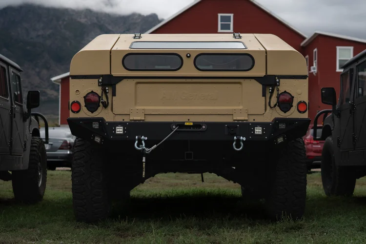 2-Tier Center Console for Humvee®/Hummer H1® — Plan B Trucks