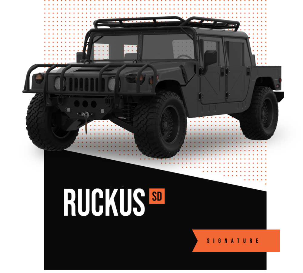 Custom Humvee® The Ruckus — Plan B Trucks