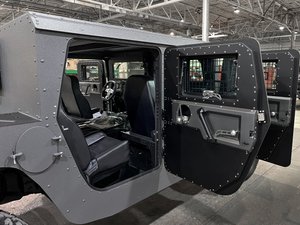 Armored Hummer H1 for Civilians like Humvee HMMWV — Plan B Trucks