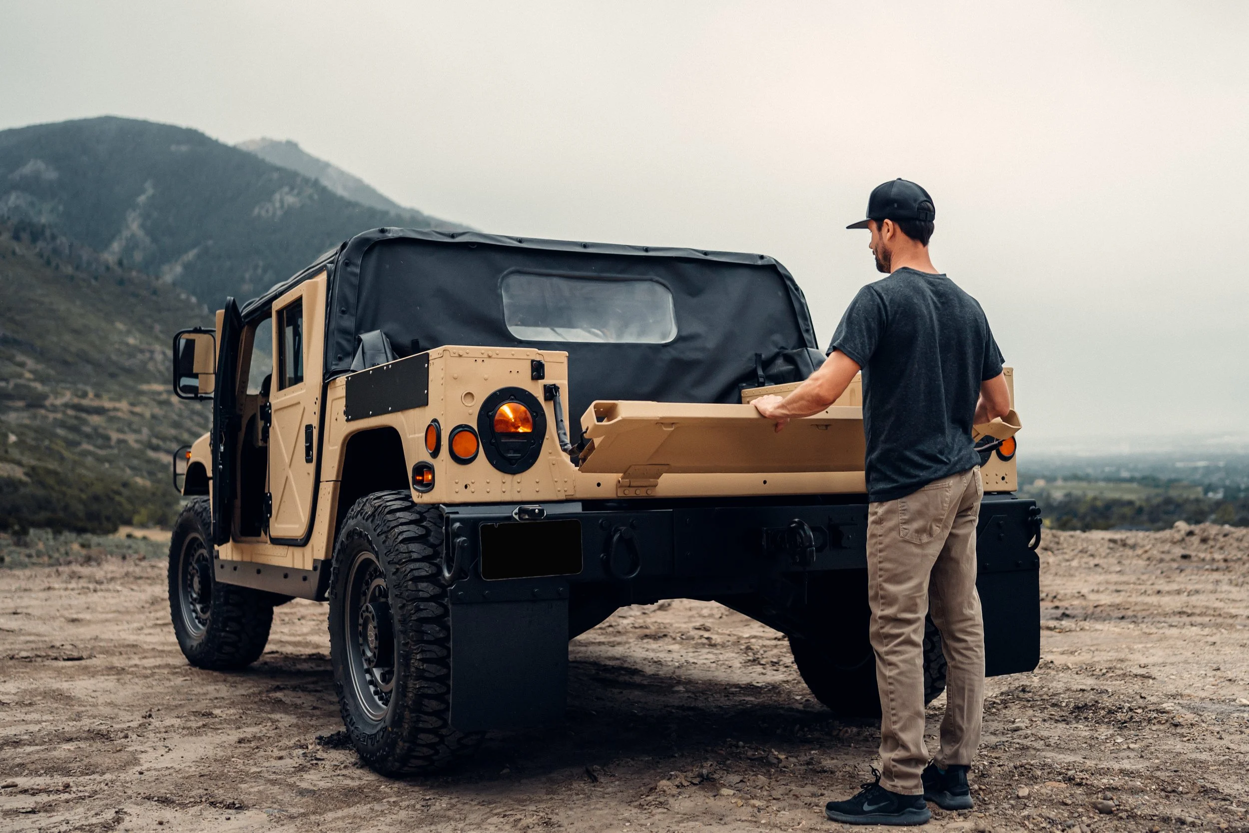 FastBack Cab Kit for Humvee®/Hummer H1® — Plan B Trucks