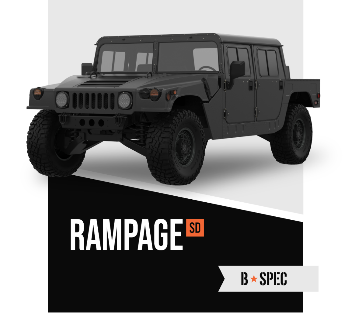 Custom Humvee ® The Rampage — Plan B Trucks