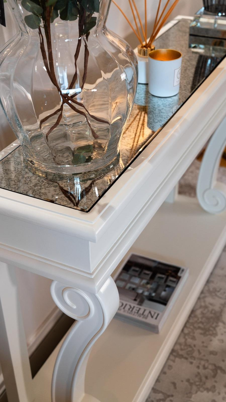 Console Table Curved legs | Eaton and Boru
