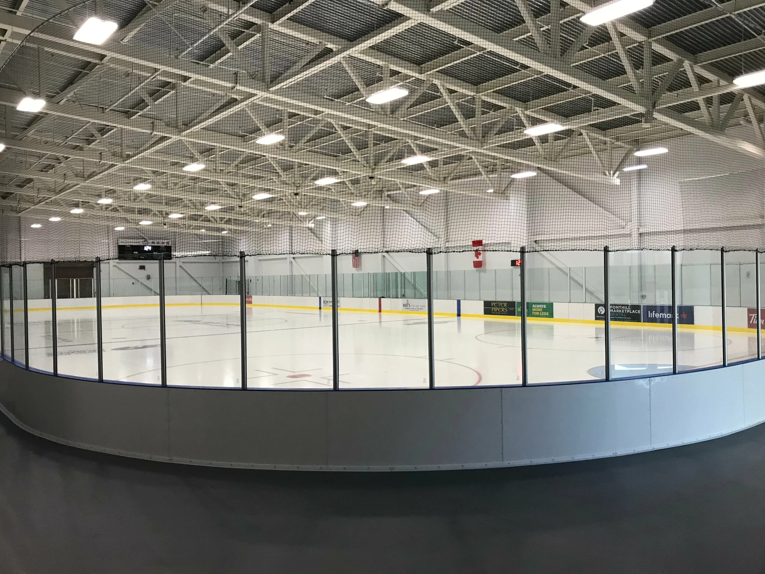 1/2" Acrylic Glass — Canadian Rink Services