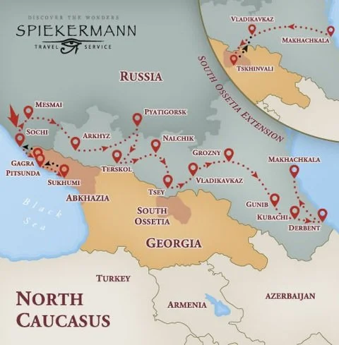 North Caucasus (May'27) — Spiekermann Travel