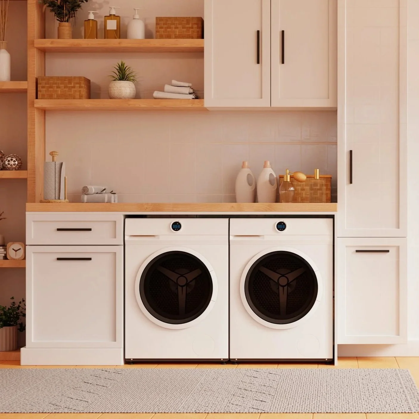 The Perfect Fit: Custom Laundry & Utility Room Cabinets That Turn Chaos ...