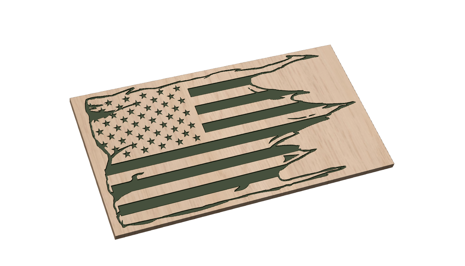 Torn Flag Png