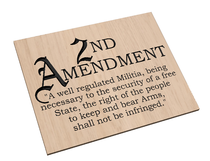 Pro 2nd Amendment Signs