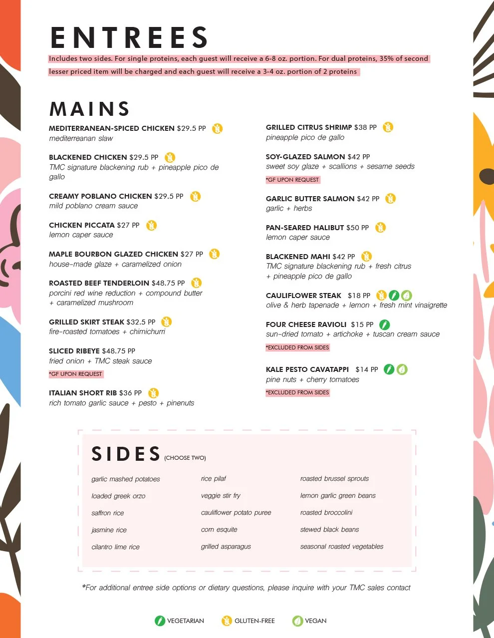 Orange County Private Event Catering — TMC