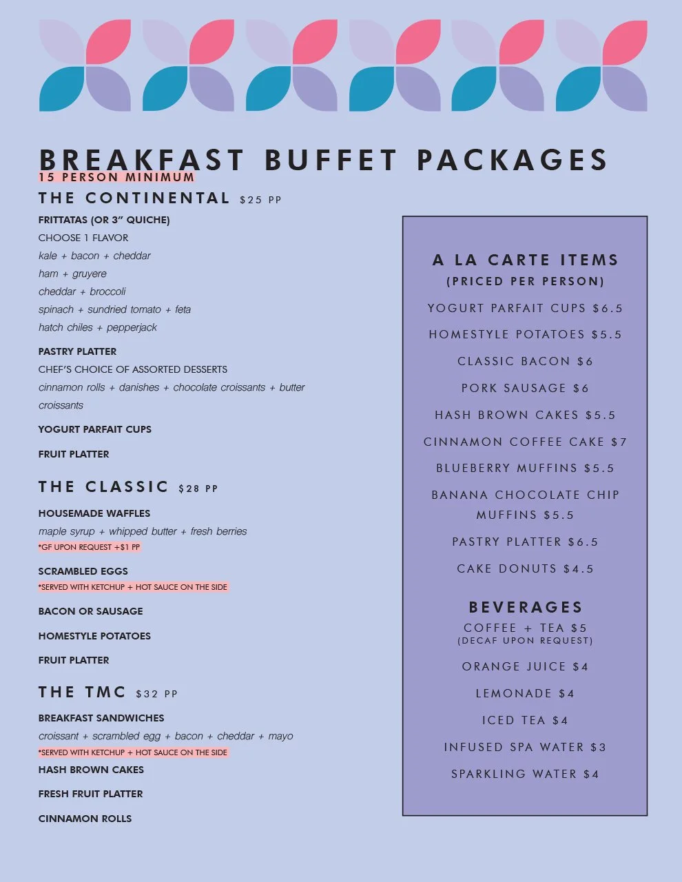 Orange County Corporate Catering — TMC