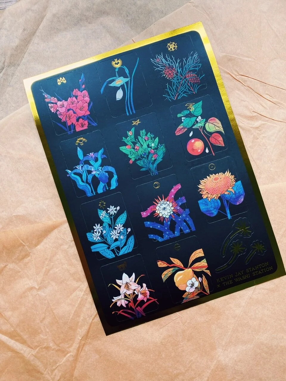 Field Foraging Sticker Sheet — Aviva Maï Artzy (The Washi Station)