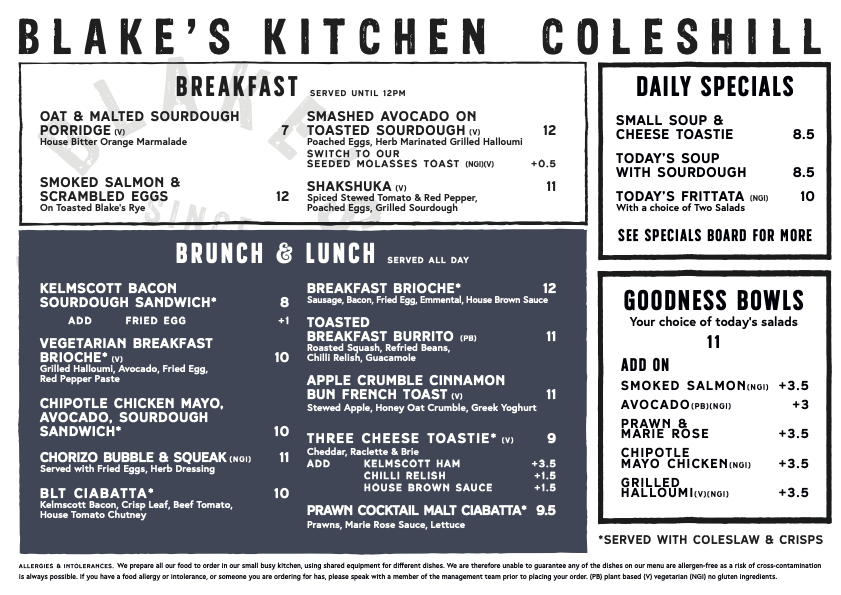Blakes Coleshill — Blake's Kitchen