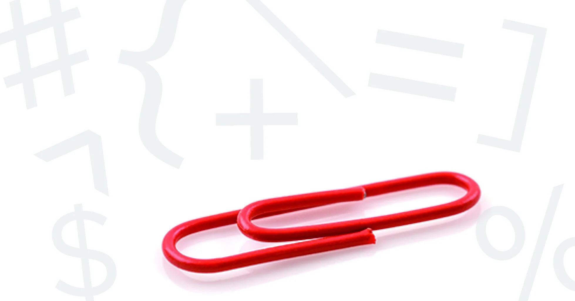Red Paperclip Png
