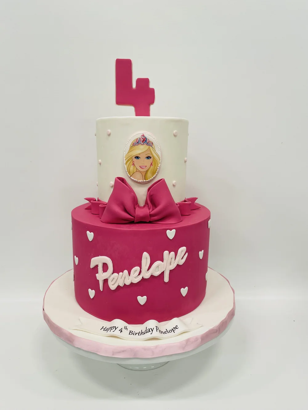 Tiered Barbie Cakes