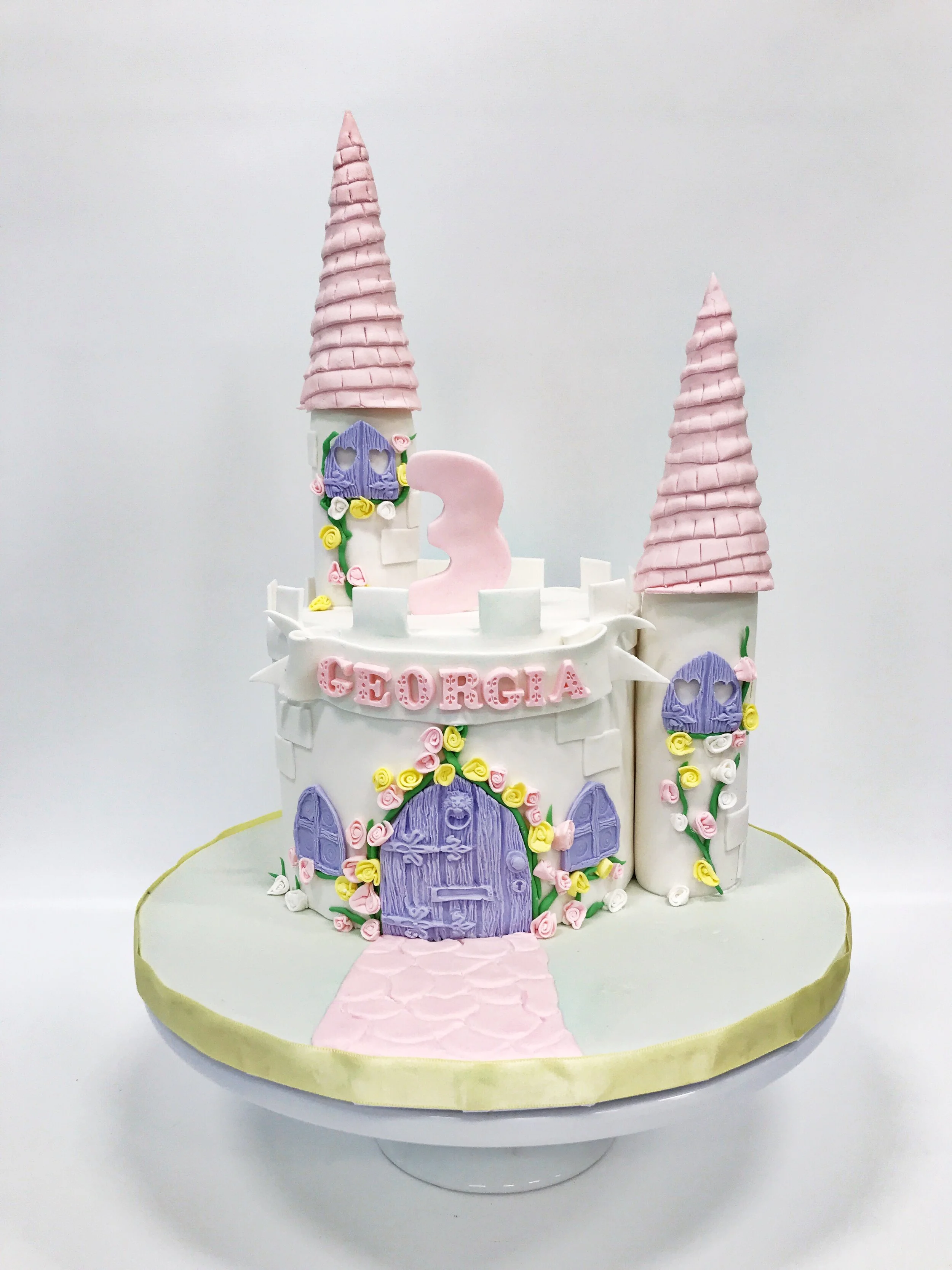 Sofia The First Castle Cake