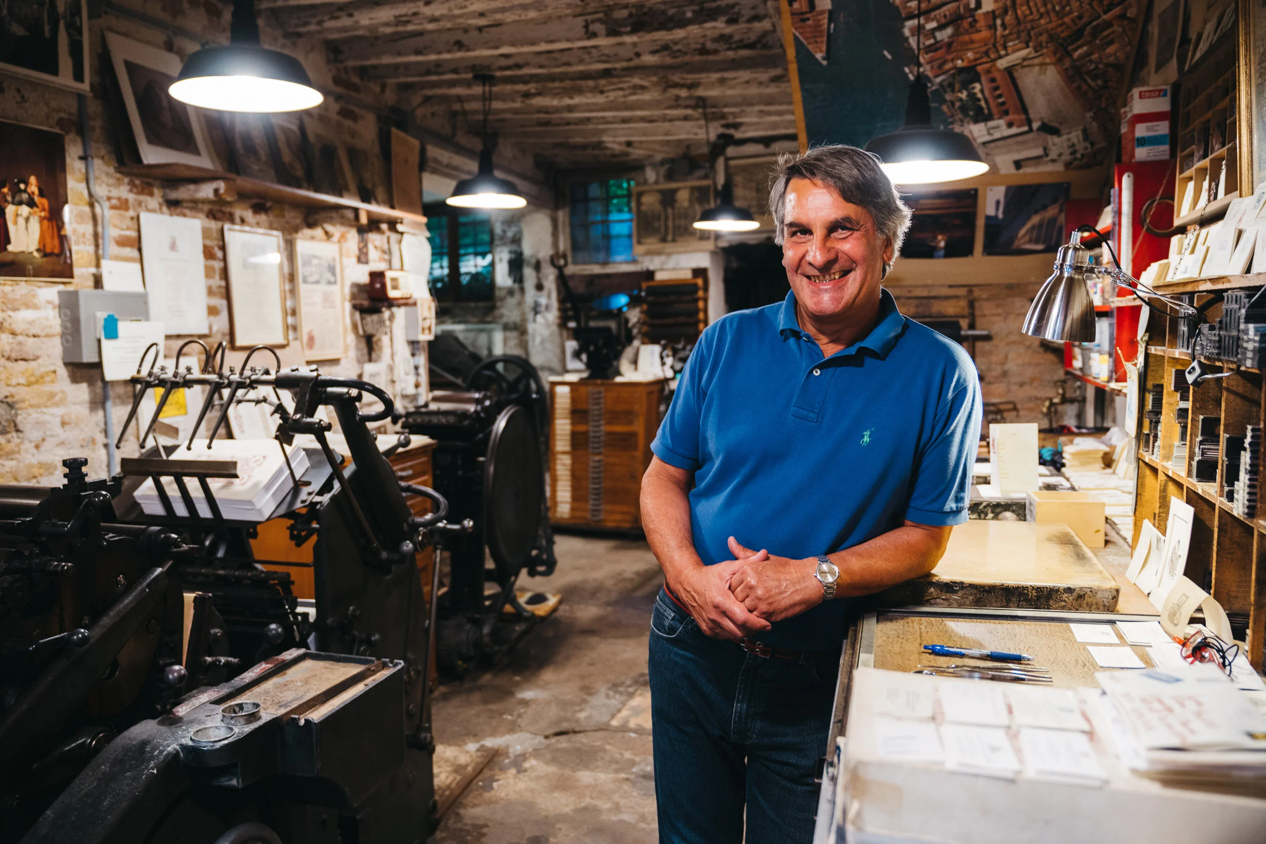 Gianni Basso's 'Antica Stamperia', Venice — CHRISTOPHER WILTON-STEER