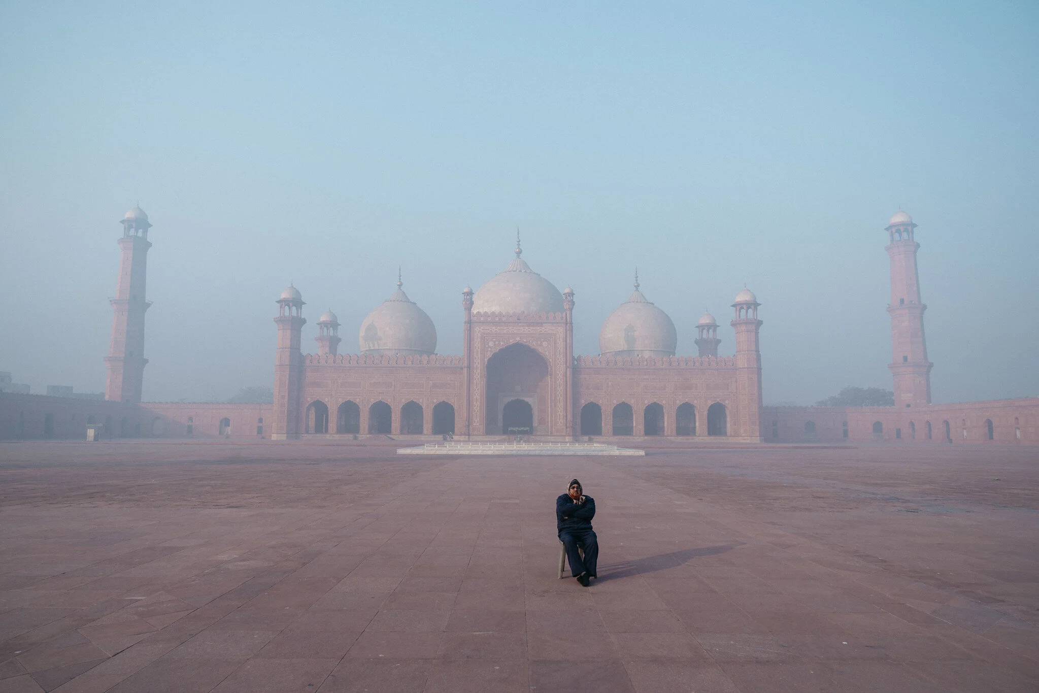 The Badshahi Mosque in Lahore — CHRISTOPHER WILTON-STEER