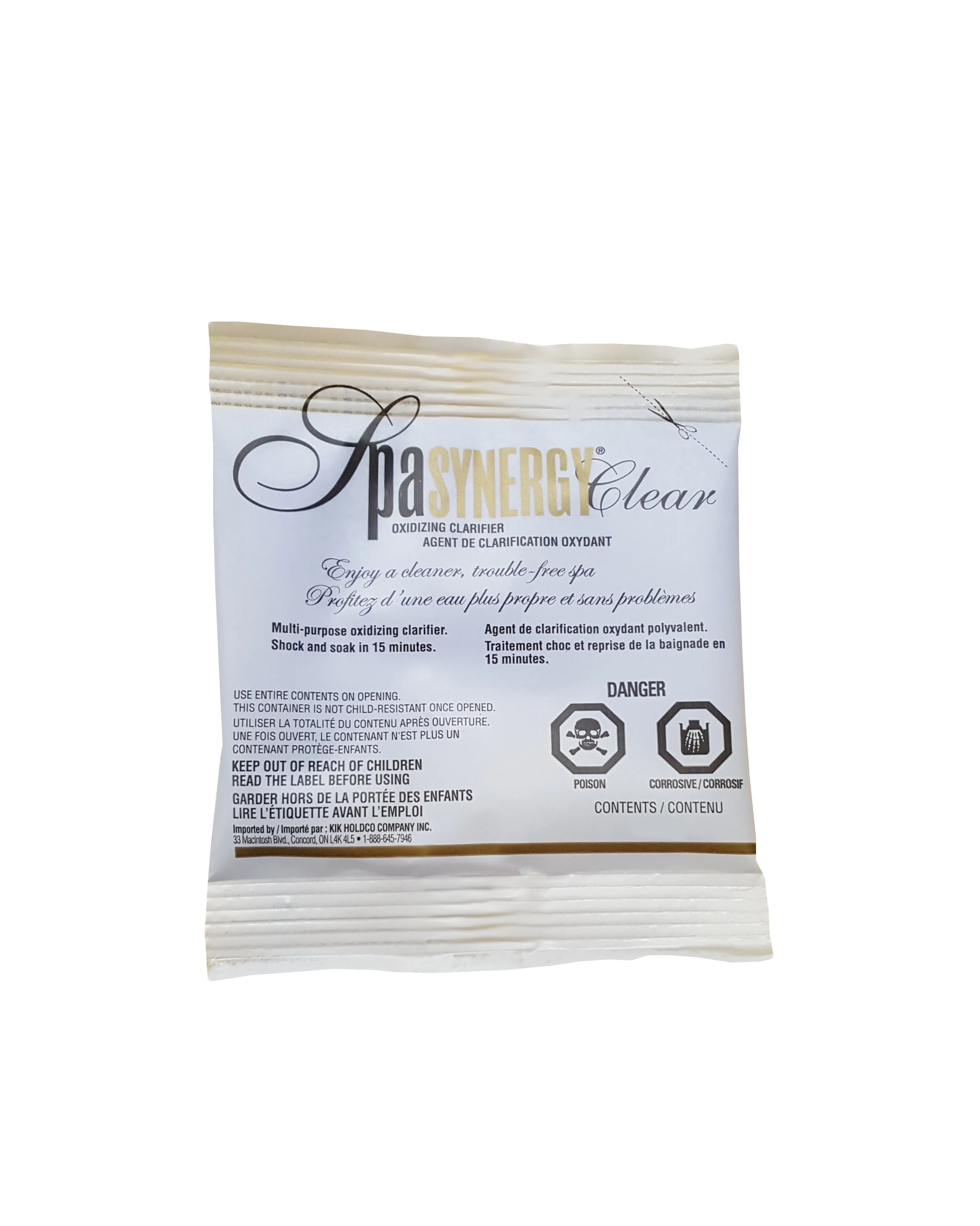 Spa Synergy Chemicals — Clear Water Pool & Spa