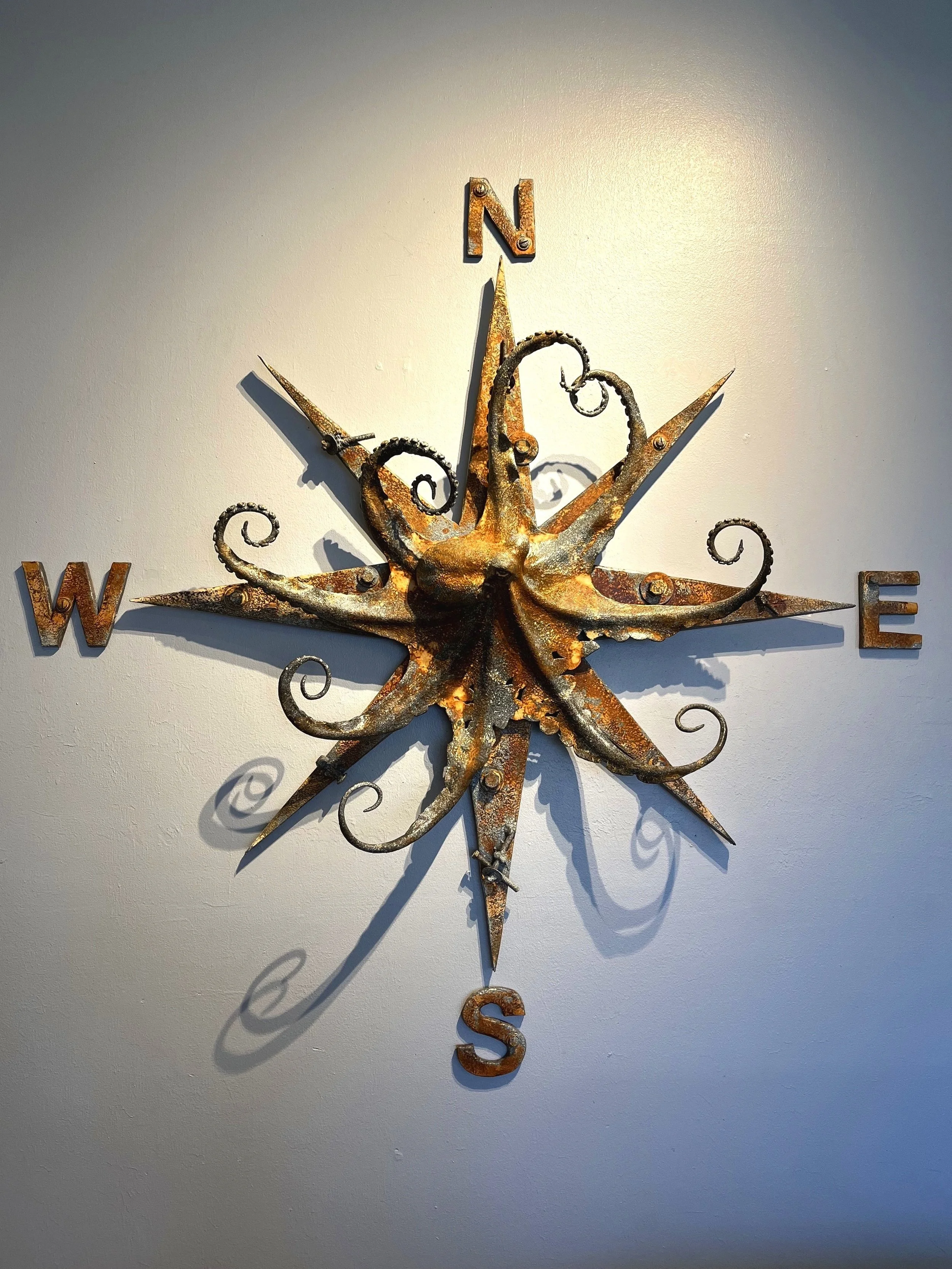 Iron Octopus Compass — Ruben Dario Medina
