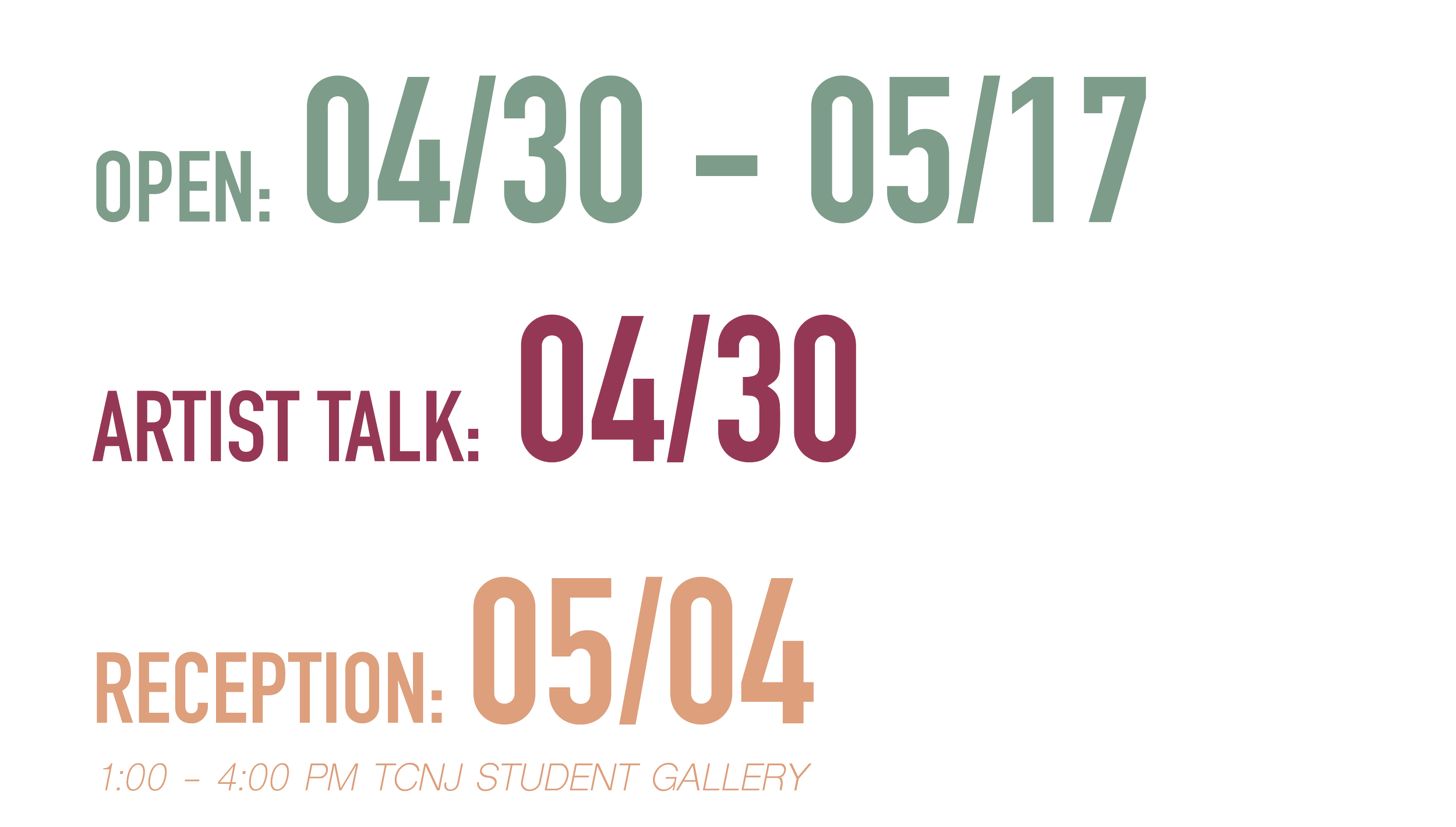 TCNJ Fine Art and Photography/Video