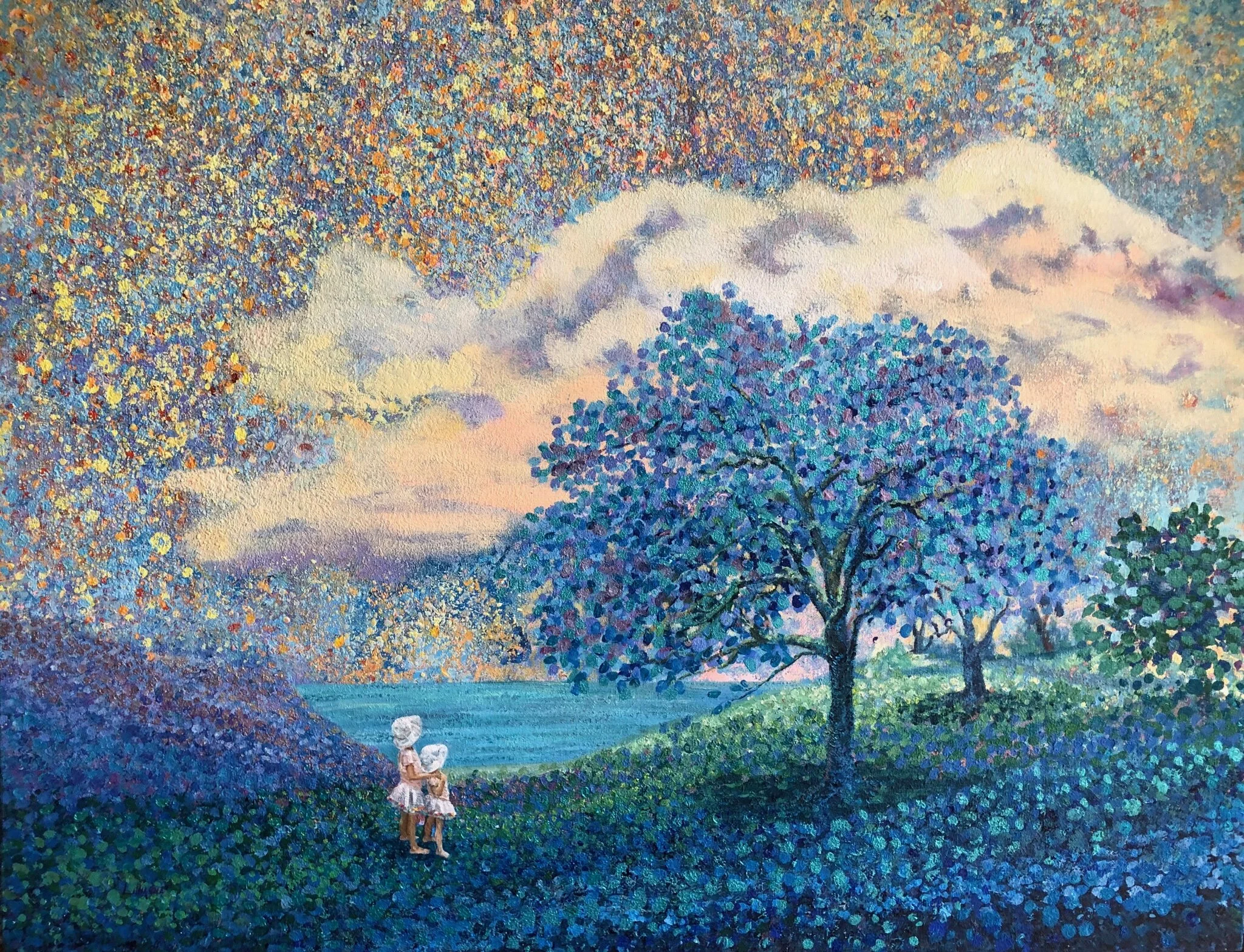 Pointillist Landscapes — Lillianne Ruiz Studio