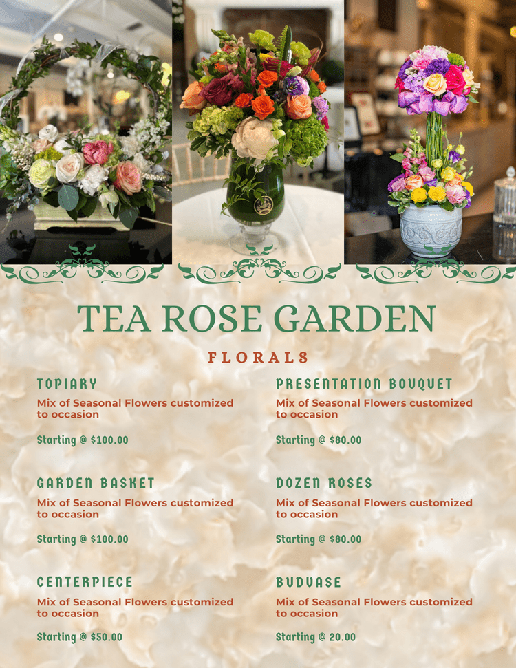 Flower Shop — Tea Rose Garden (Pasadena)