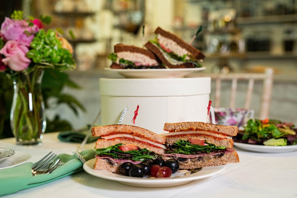 Afternoon Tea Menu — Tea Rose Garden