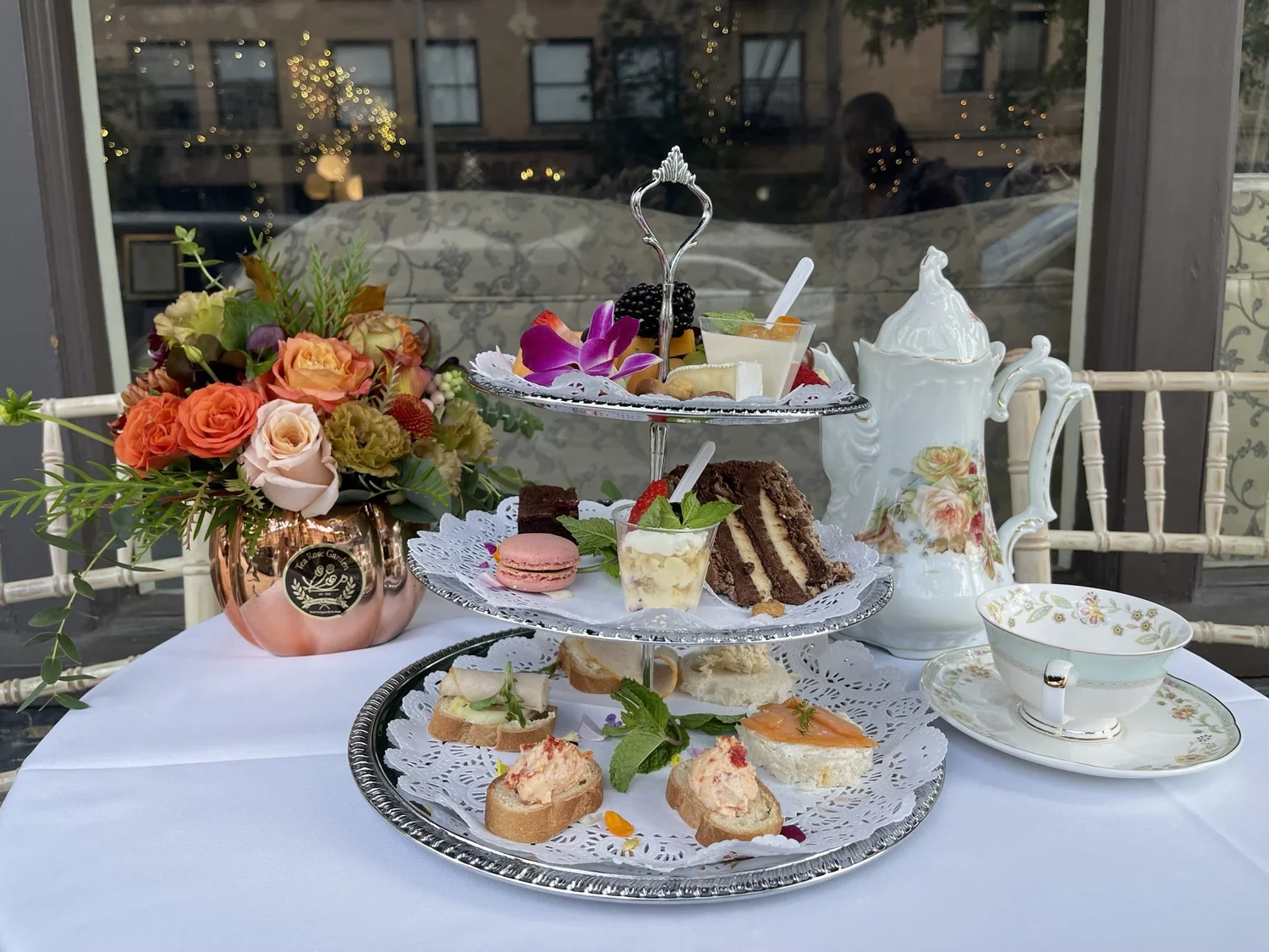 Afternoon Tea Menu — Tea Rose Garden