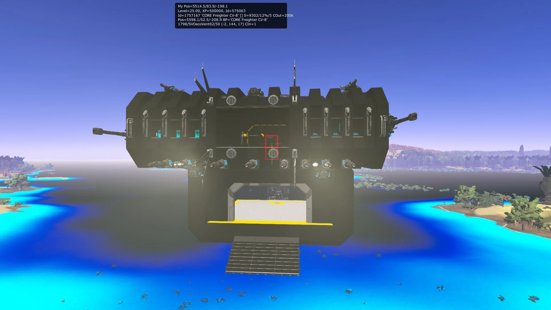Empyrion - CV - Core Freighter — Unknown Skies gaming