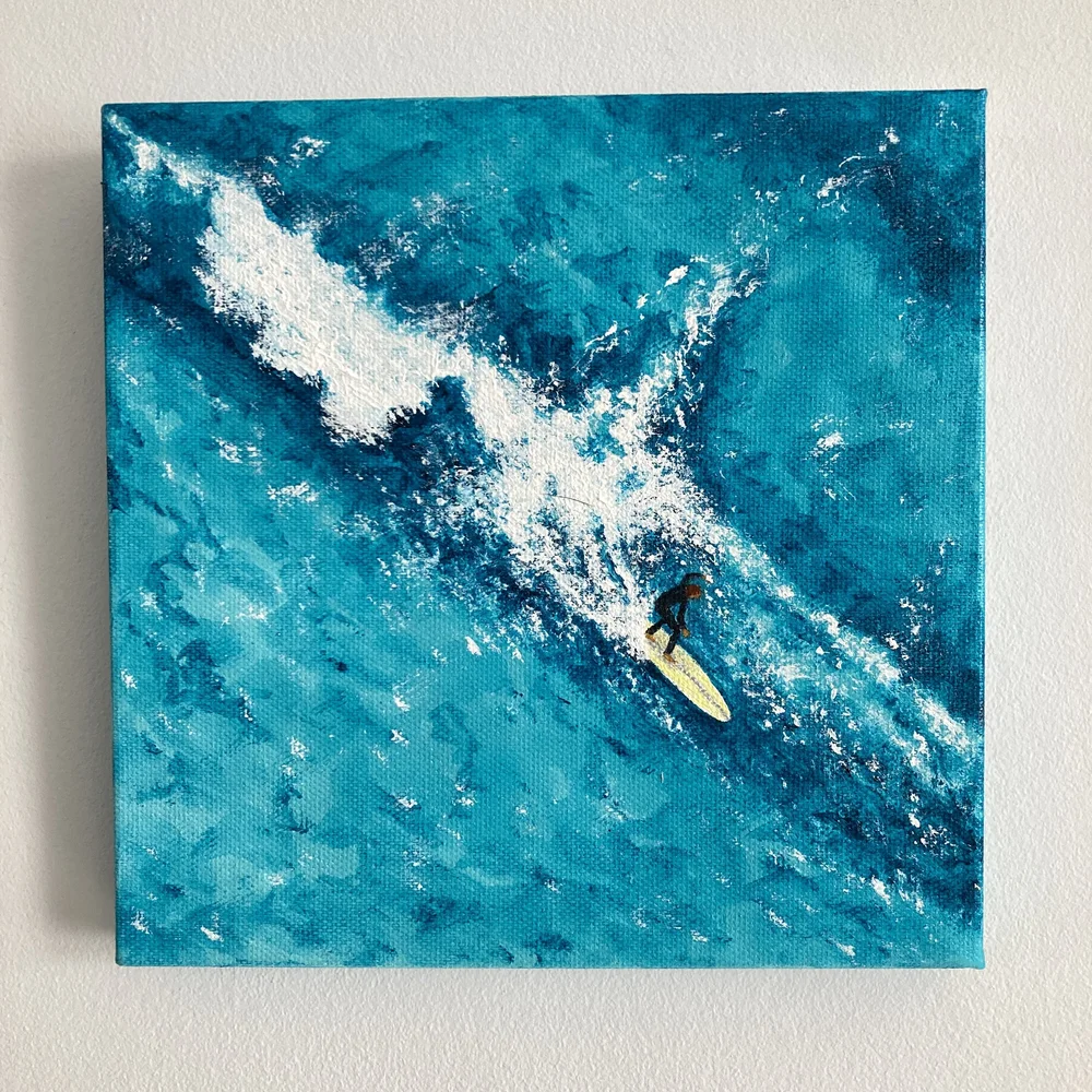 Joy Clifton | Aerial Seascape Artist | Surf Art | Wave Paintings ...