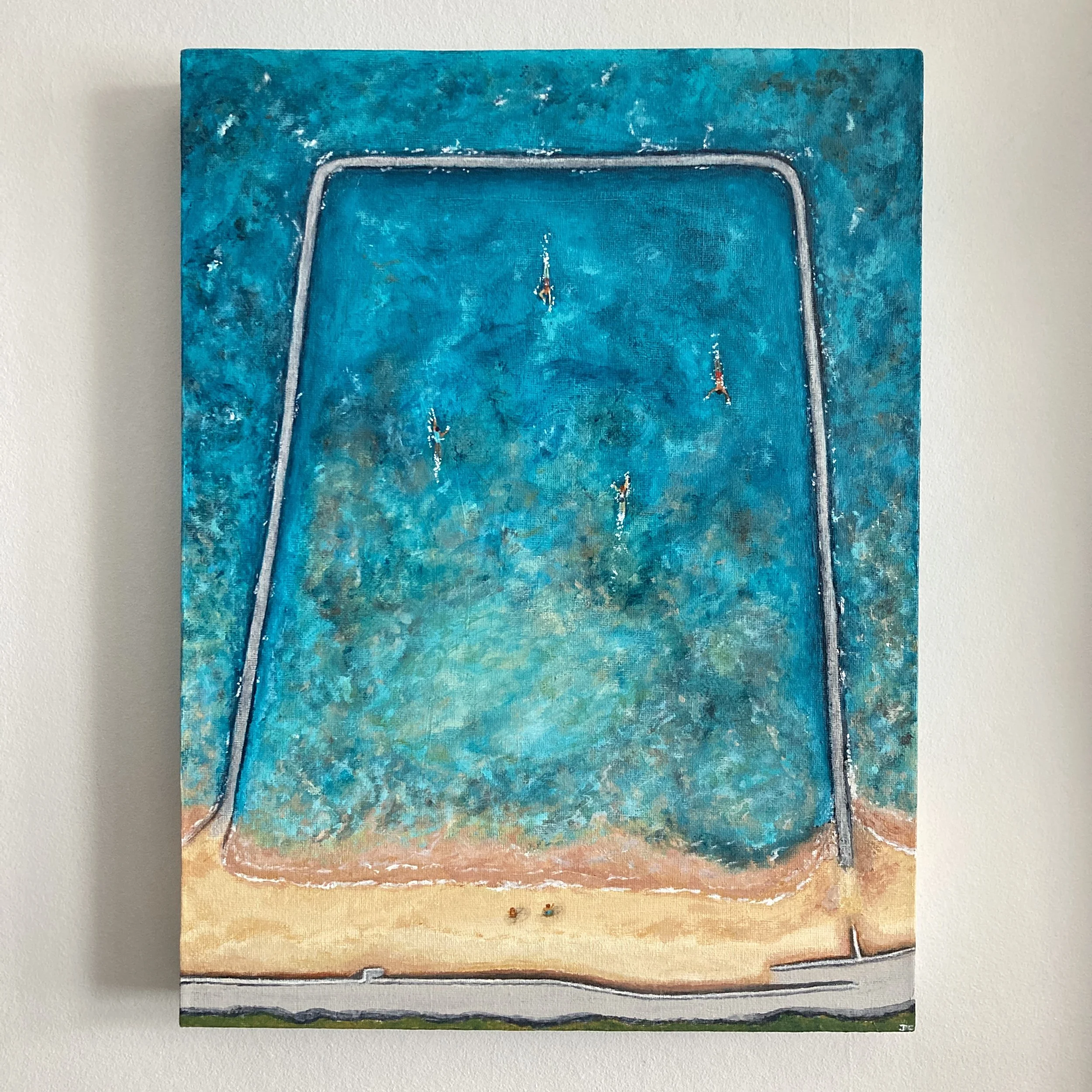 Original Seascape, Marine Wildlife and Surf Art Paintings by Joy Clifton