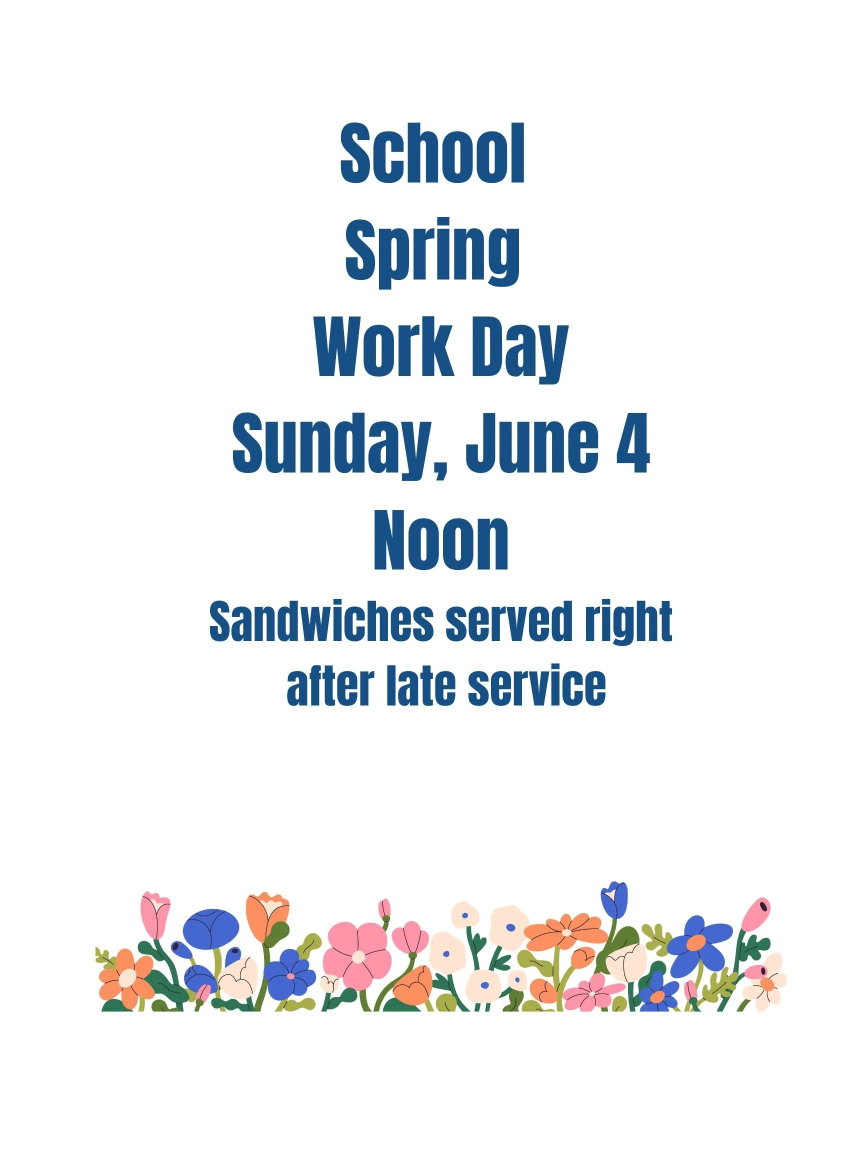 School Work Day — St Paul Lutheran Church