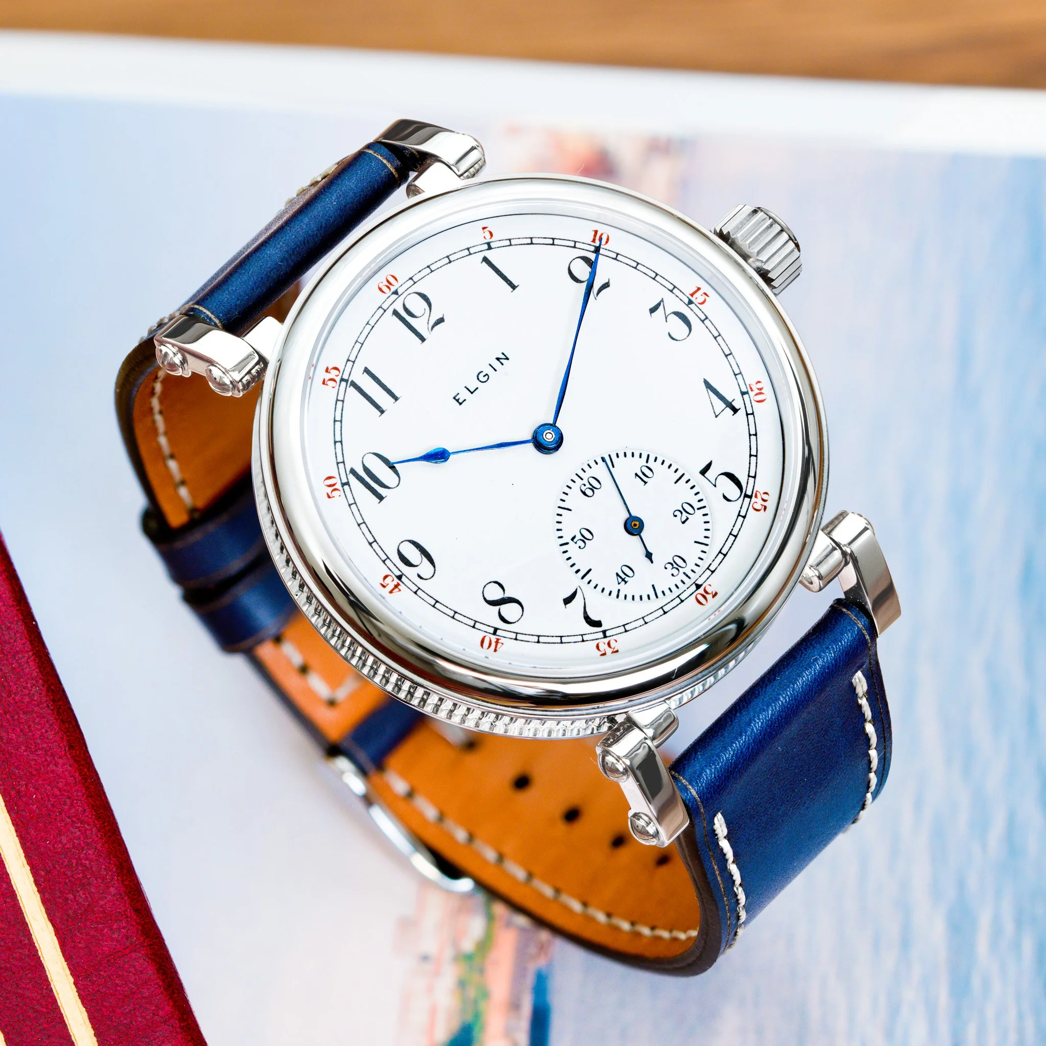 Elgin pocket watch conversion — Frett & Co Clockworks