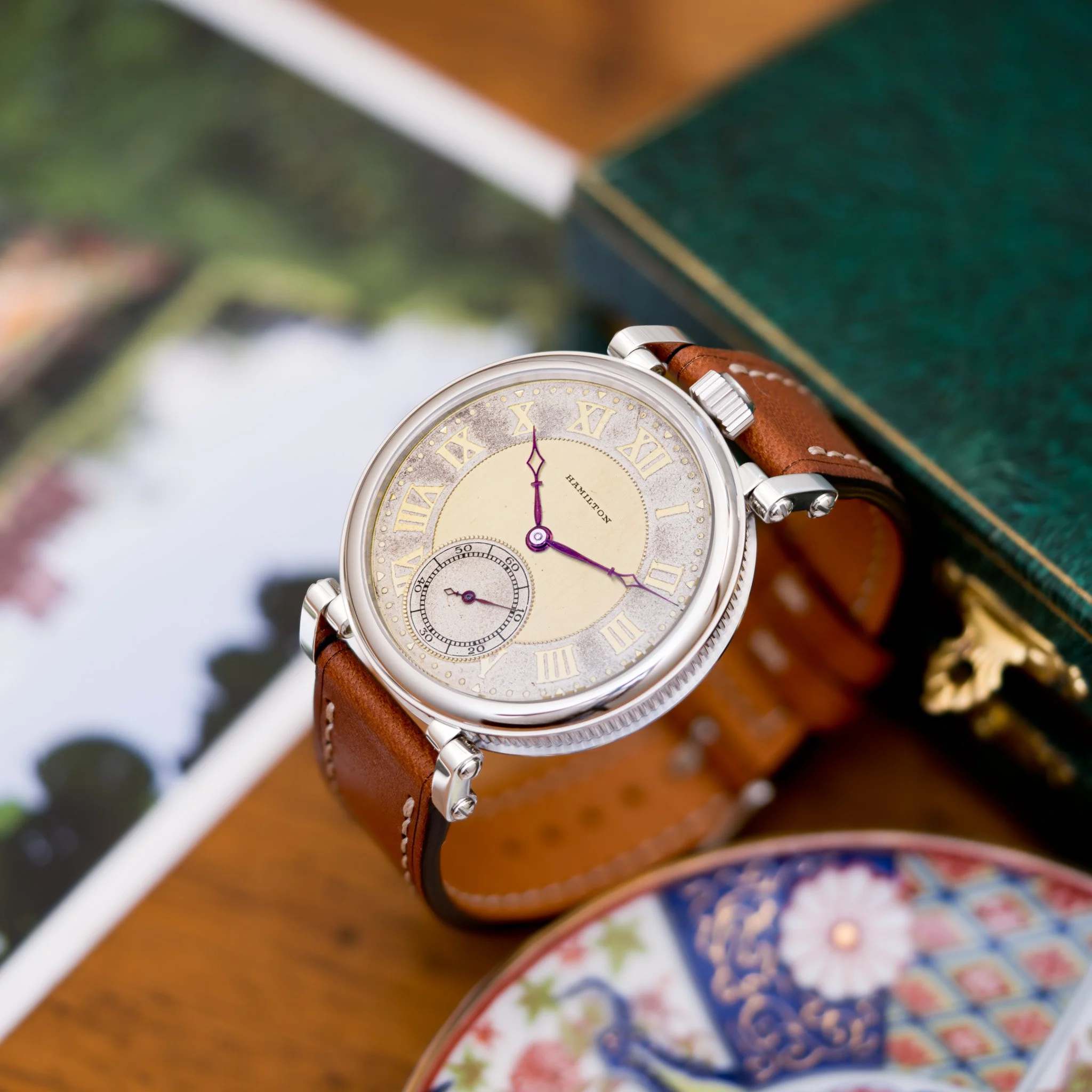 Hamilton pocket watch conversion — Frett & Co Clockworks