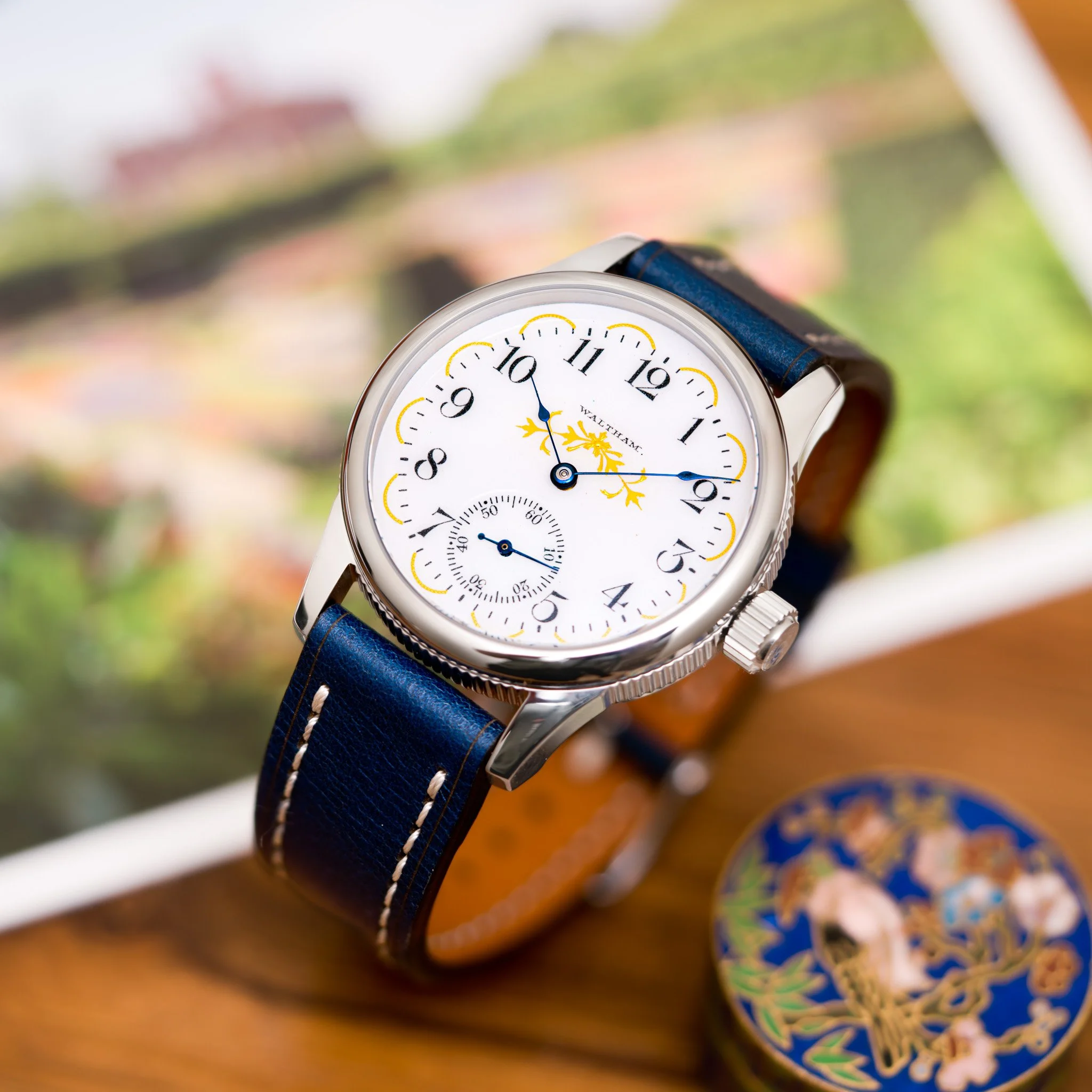 Waltham pocket watch conversion — Frett & Co Clockworks