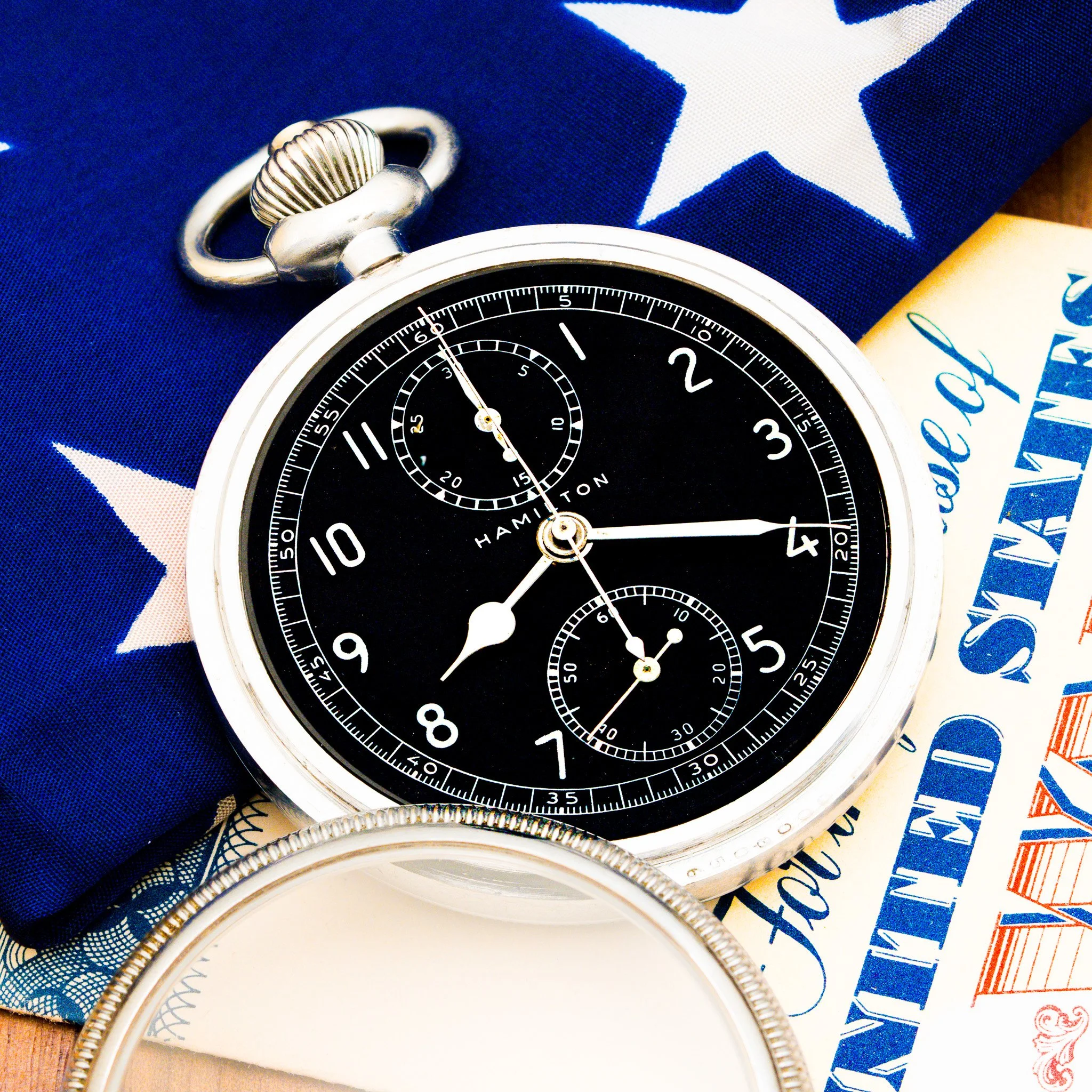 Hamilton pocket watch 4992B — Frett & Co Clockworks