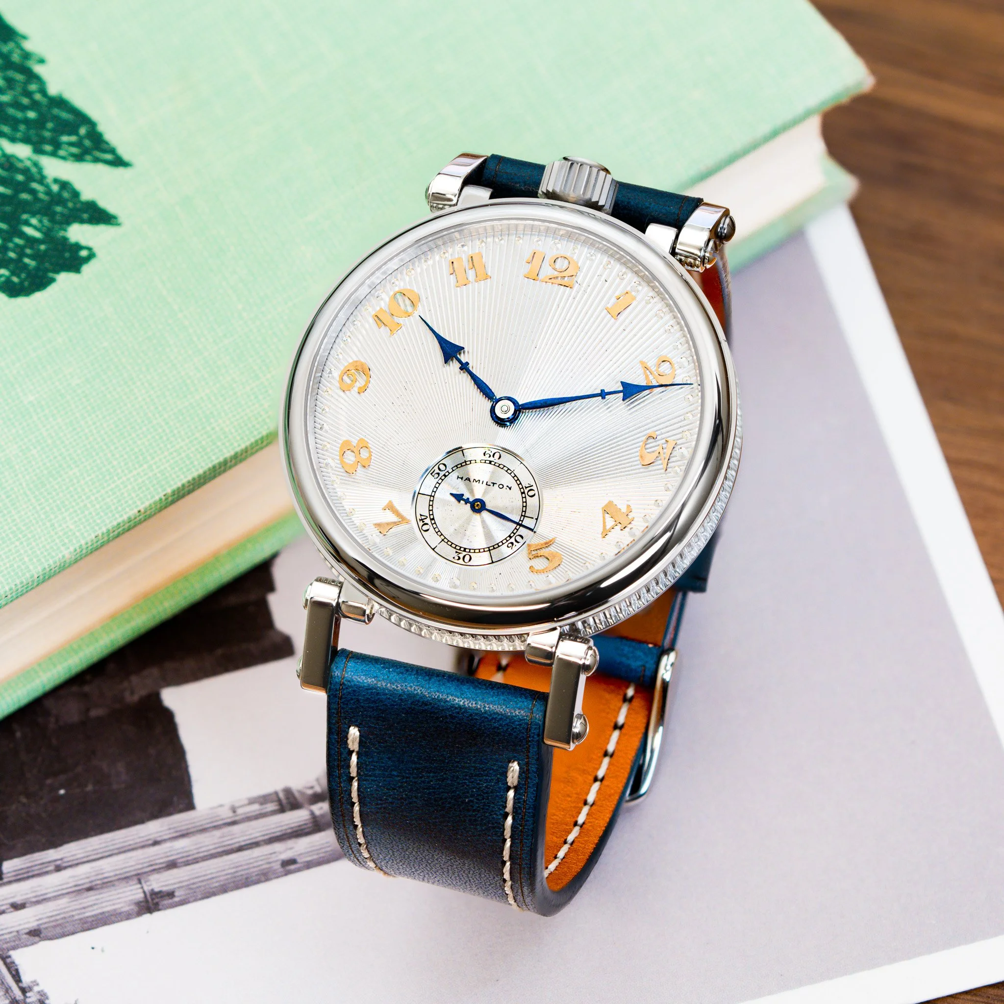 Hamilton pocket watch conversion — Frett & Co Clockworks